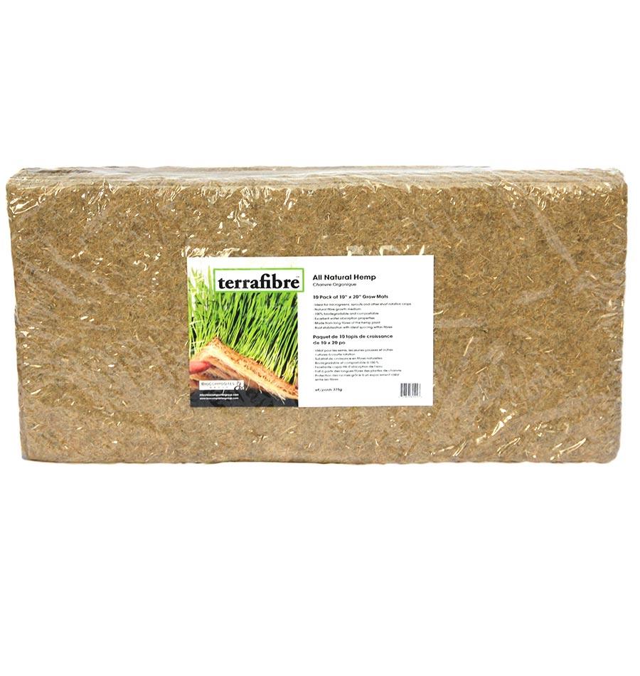 Terrafibre Hemp Grow Mat 10 x 20 – West Coast Seeds