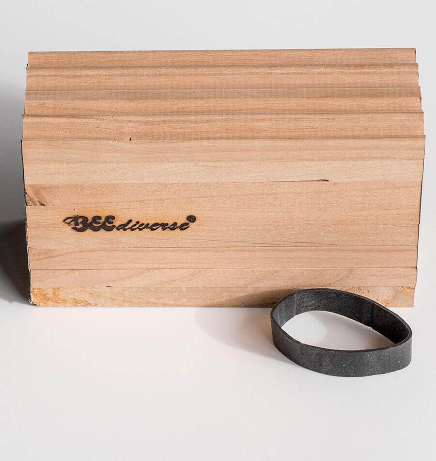 Natural Wooden Nests 30 for Mason Bees – West Coast Seeds