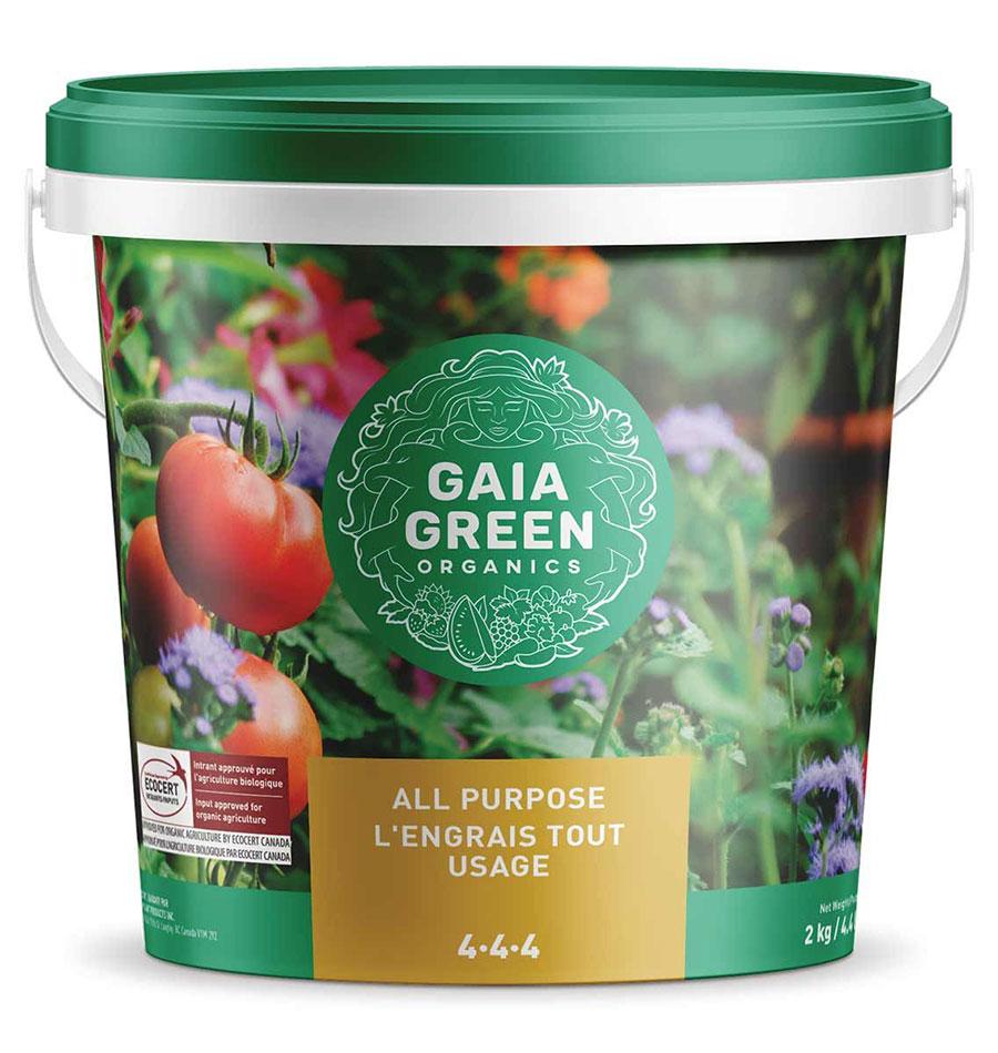 Gaia All Purpose Blend 4-4-4 Organic Fertilizer – West Coast Seeds