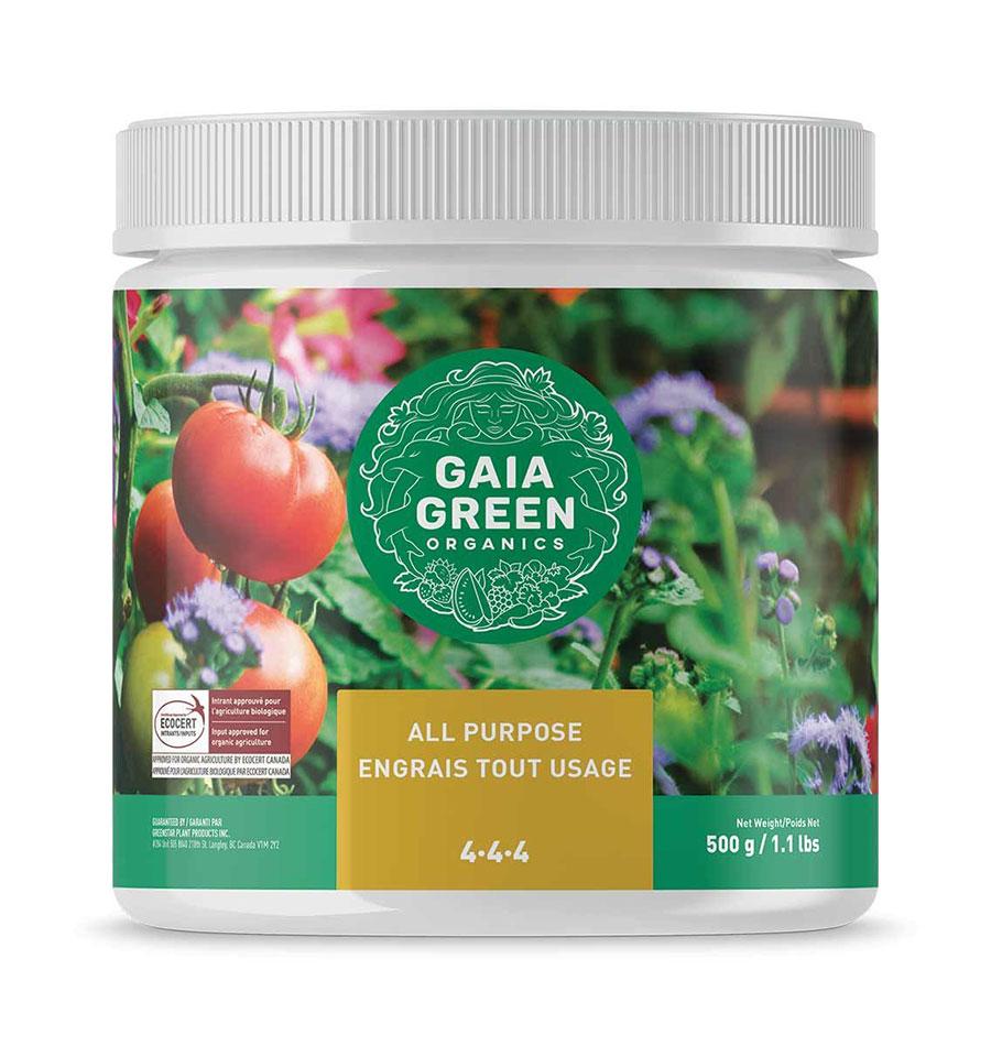 Gaia All Purpose Blend 4-4-4 Organic Fertilizer – West Coast Seeds
